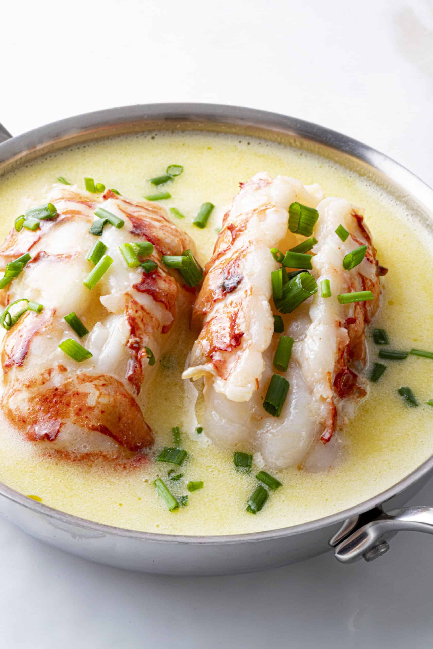 How to Make My Easy Butter Poached Lobster Tail Recipe - Seasoned and ...