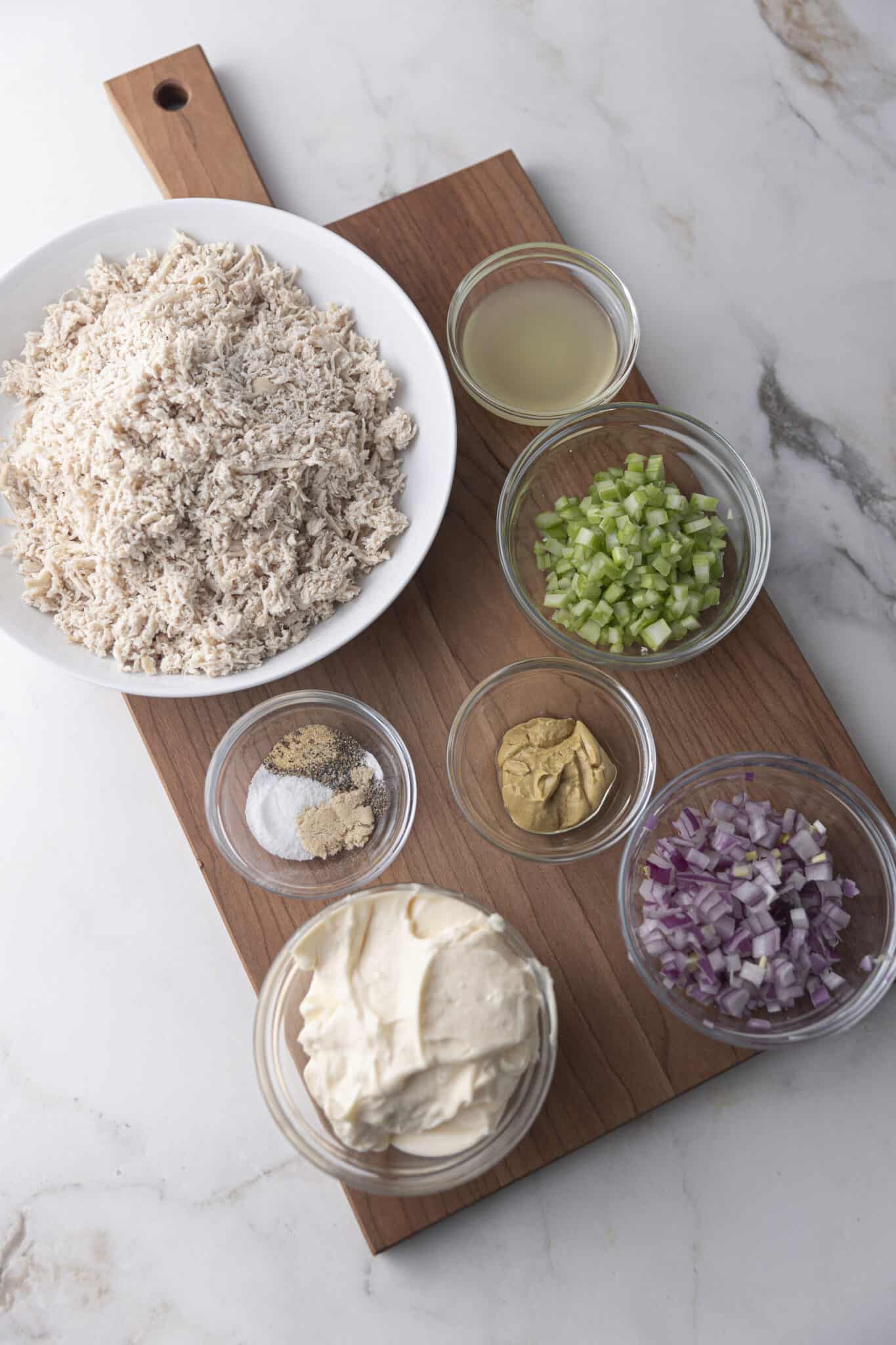 Easy Deli Chicken Salad - A Classic Deli-Style Recipe - Seasoned and Salted