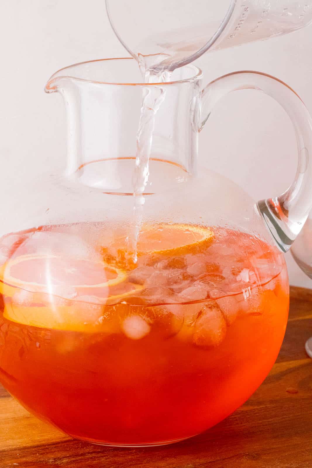 Italian Aperol Spritz Pitcher (Summer Batch Recipe) - Seasoned and Salted