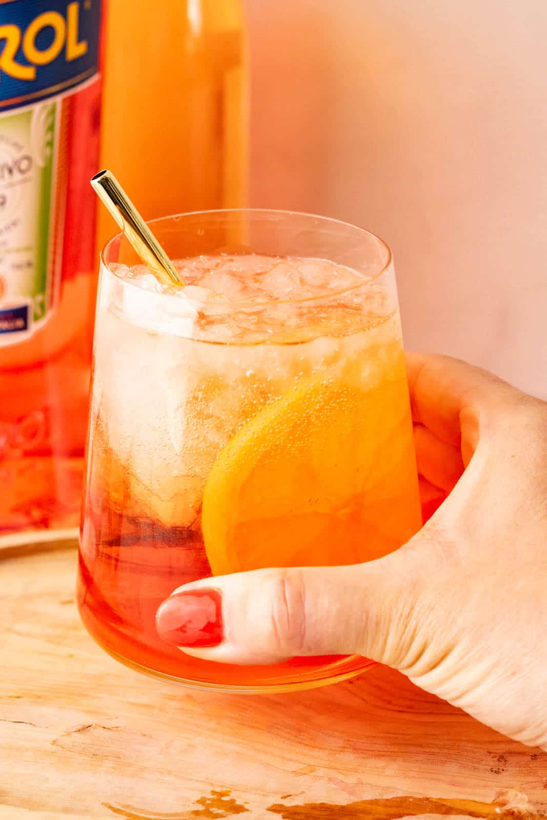 Summer Rosé Aperol Spritz (Rose Cocktail Recipe) - Seasoned and Salted