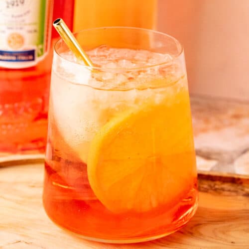Summer Rosé Aperol Spritz (Rose Cocktail Recipe) - Seasoned and Salted