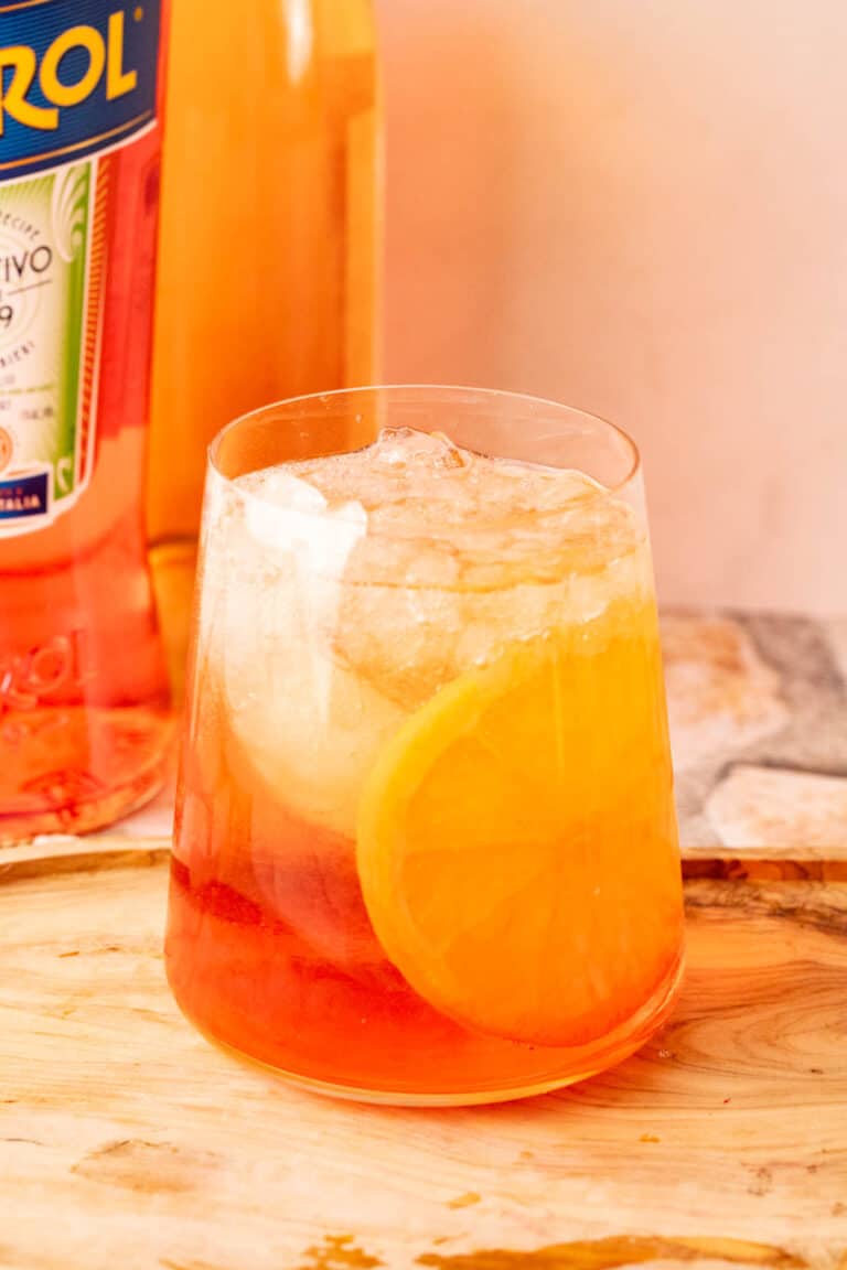 Summer Rosé Aperol Spritz (Rose Cocktail Recipe) - Seasoned and Salted