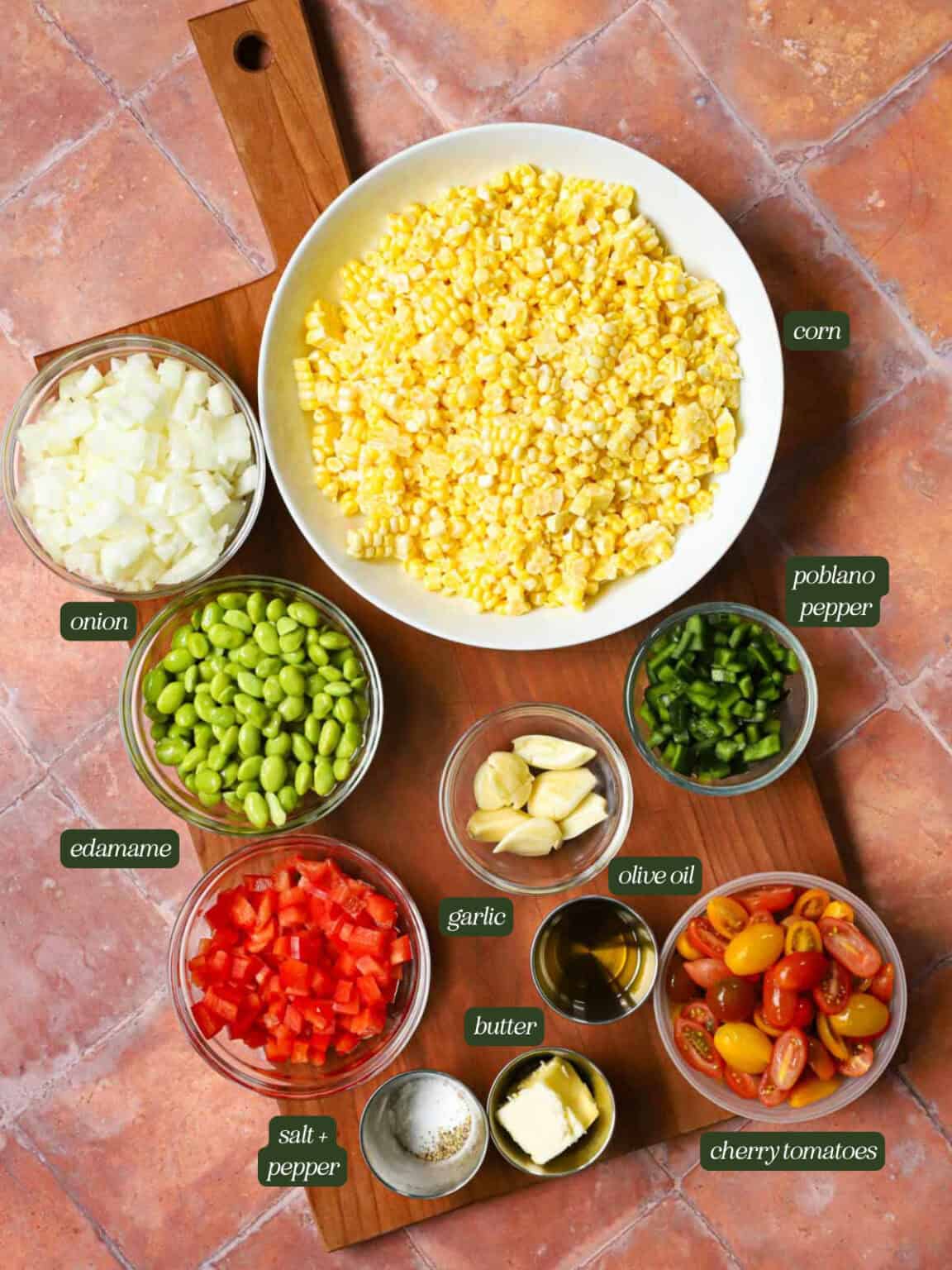 Easy Corn Succotash Recipe With Sweet Summer Corn - Seasoned and Salted