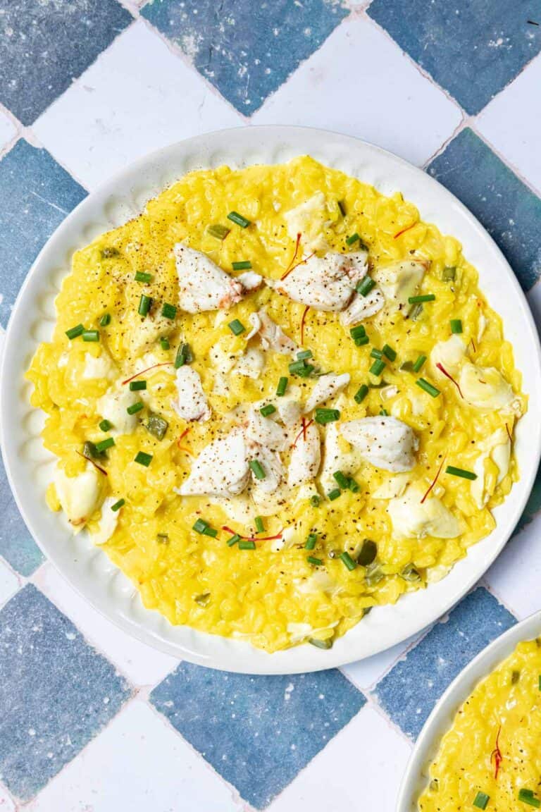 Creamy Crab Risotto Recipe (With Fresh Lump Crab) - Seasoned and Salted