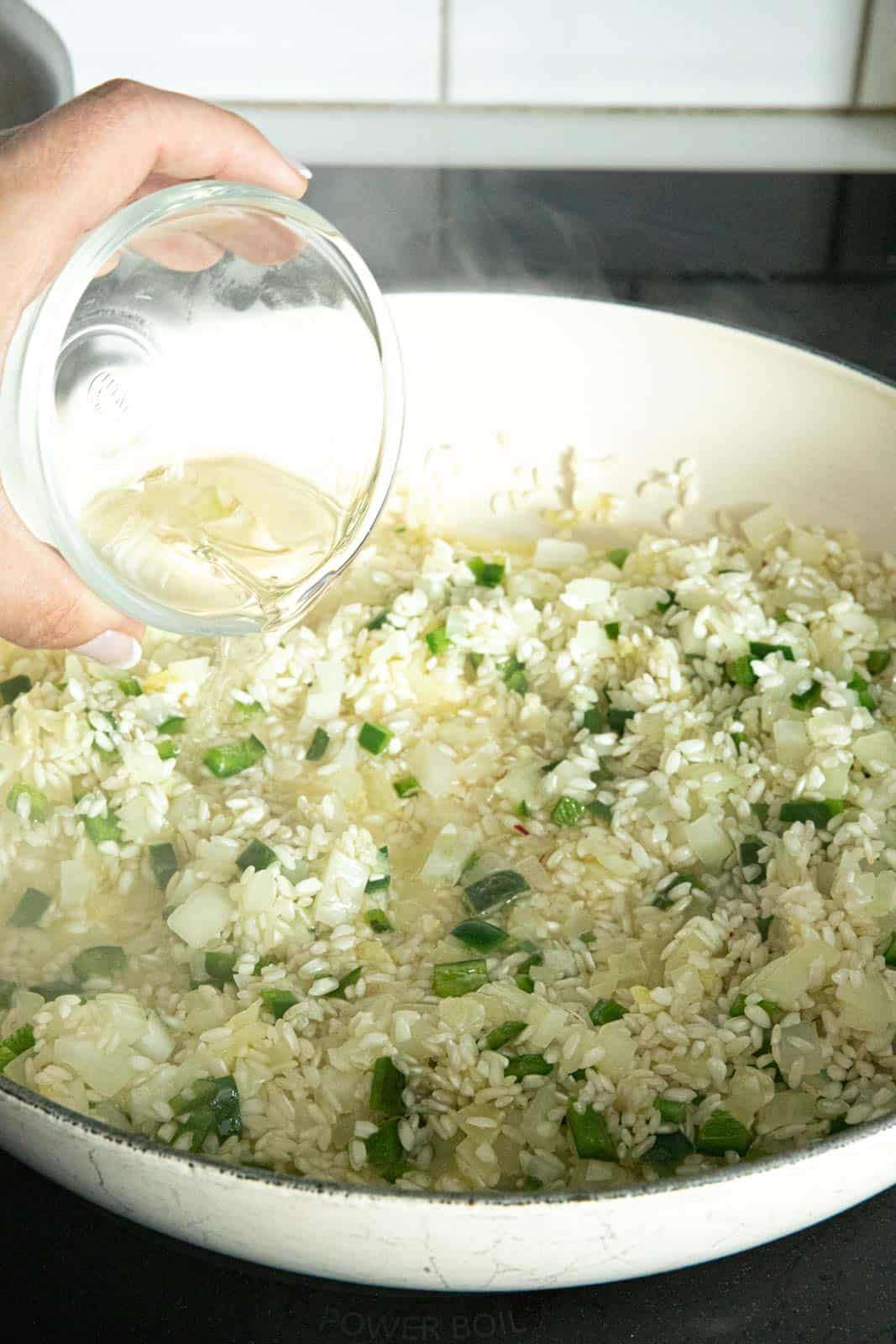 Creamy Crab Risotto with Saffron and Poblano (Lump Crab) - Seasoned and ...