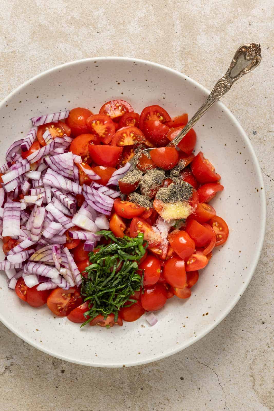 Italian Pesto Bruschetta Recipe (With Tomato and Basil)