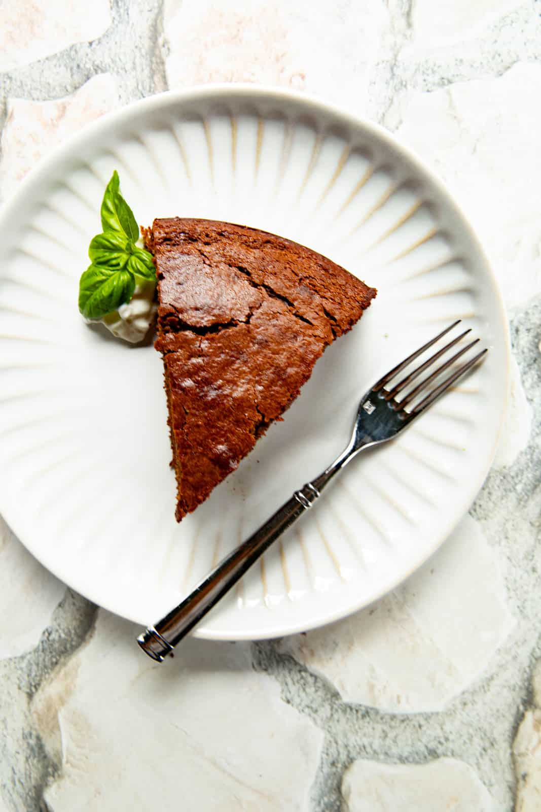 Italian Chocolate Ricotta Cake Recipe (Single Layer) - Seasoned and Salted