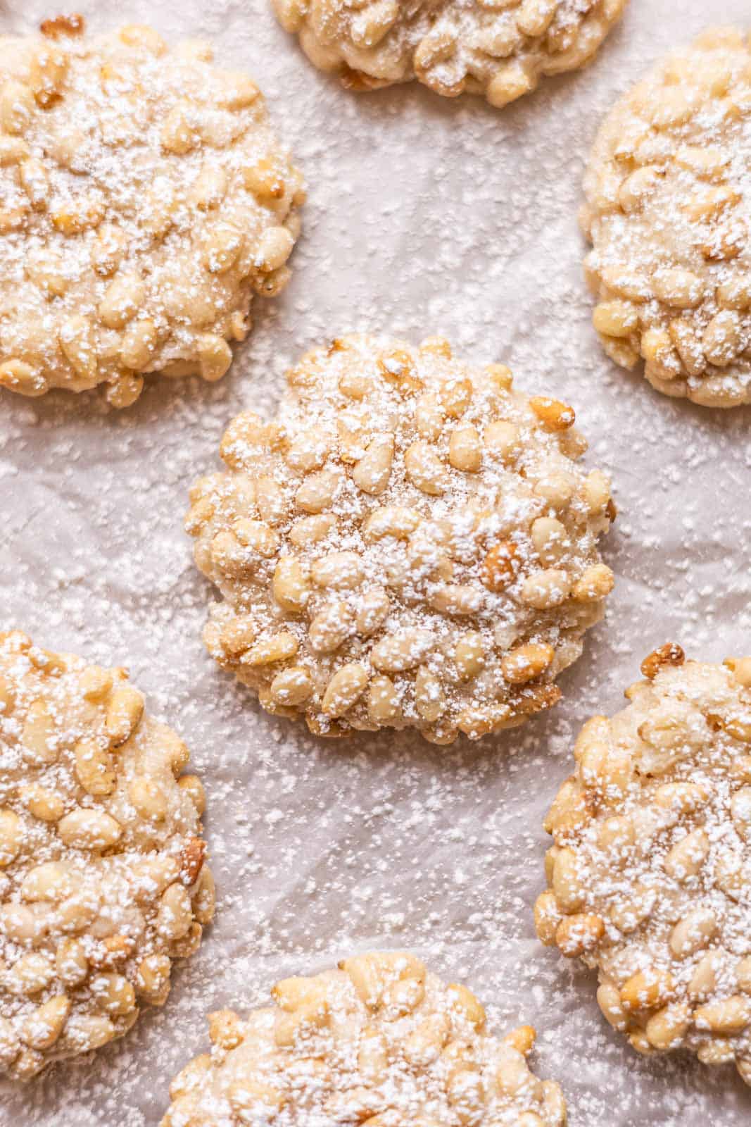Easy Pignoli Cookies (Italian Pine Nut Cookie Recipe) - Seasoned and Salted