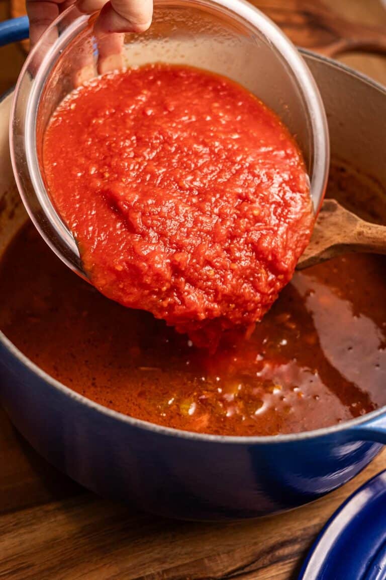 Braised Short Rib Ragu Recipe with Pappardelle Pasta - Seasoned and Salted