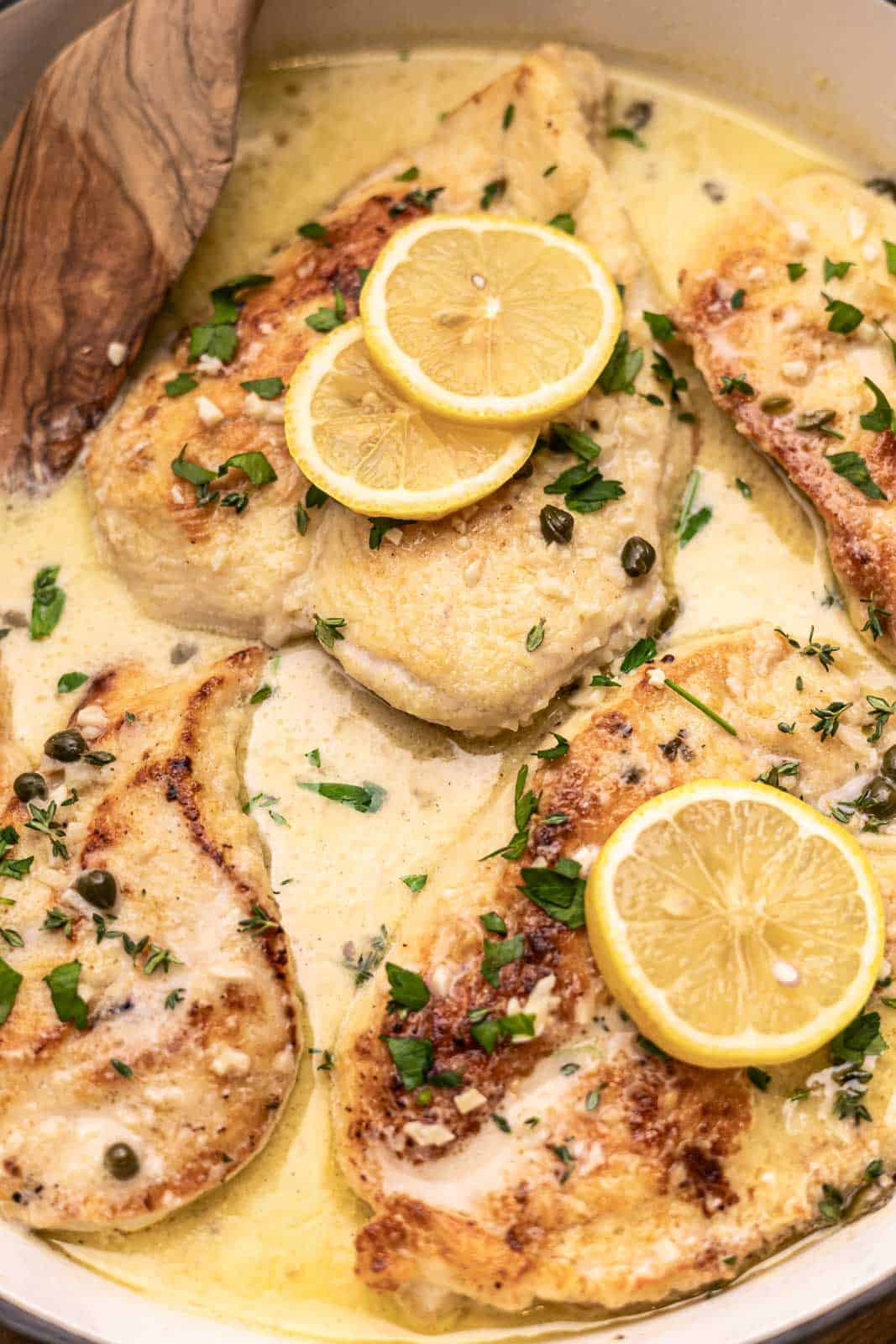 Easy Chicken Limone Recipe (One Pot Lemon Chicken) - Seasoned and Salted