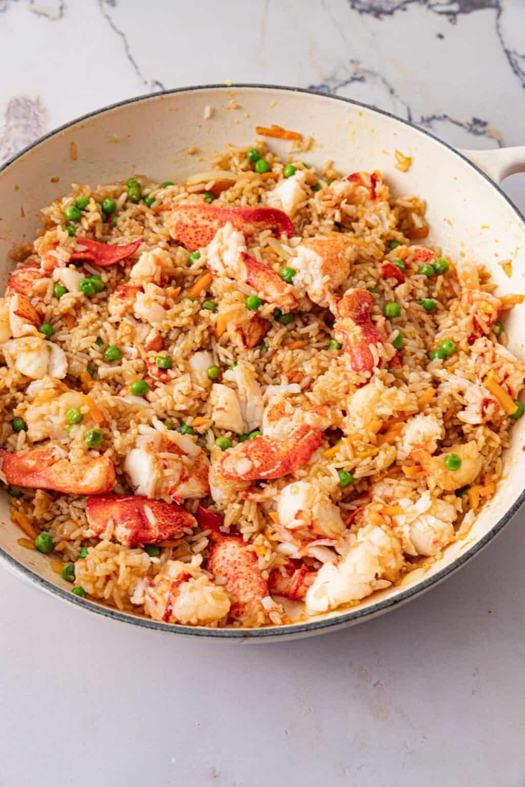 The Best Lobster Fried Rice Recipe (Easy and Delicious) - Seasoned and ...