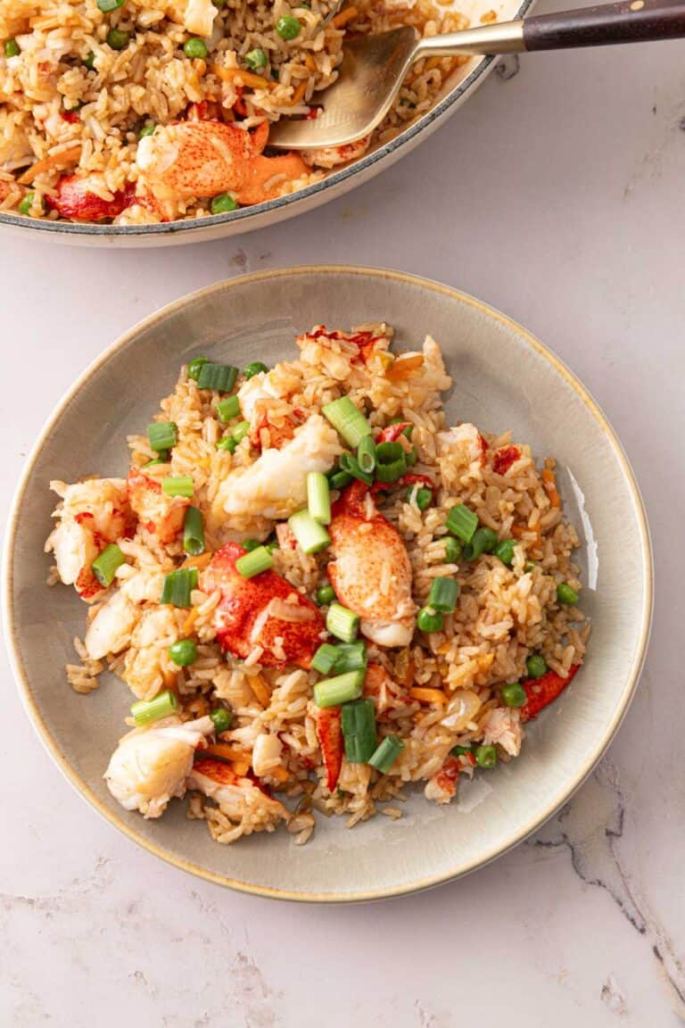 The Best Lobster Fried Rice Recipe (Easy and Delicious) - Seasoned and ...