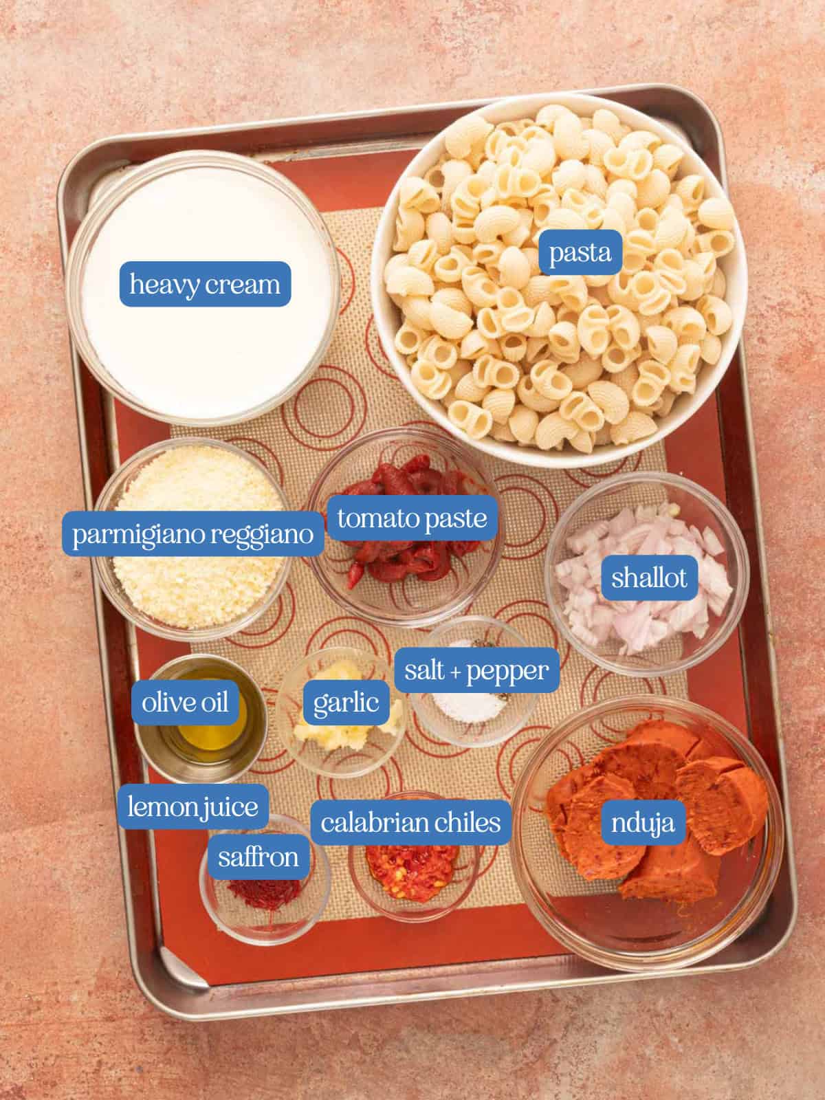 Nduja Pasta with Creamy Tomato Saffron Sauce (30 Minutes) - Seasoned ...