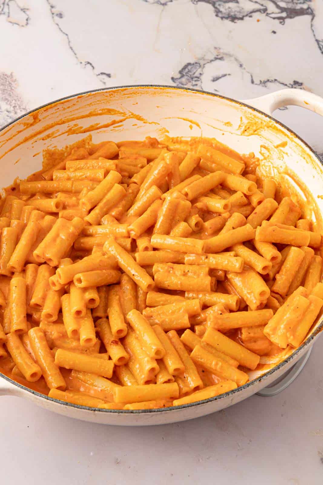 Creamy Rosé Pasta Recipe (Easy Pink Pasta Sauce) - Seasoned and Salted