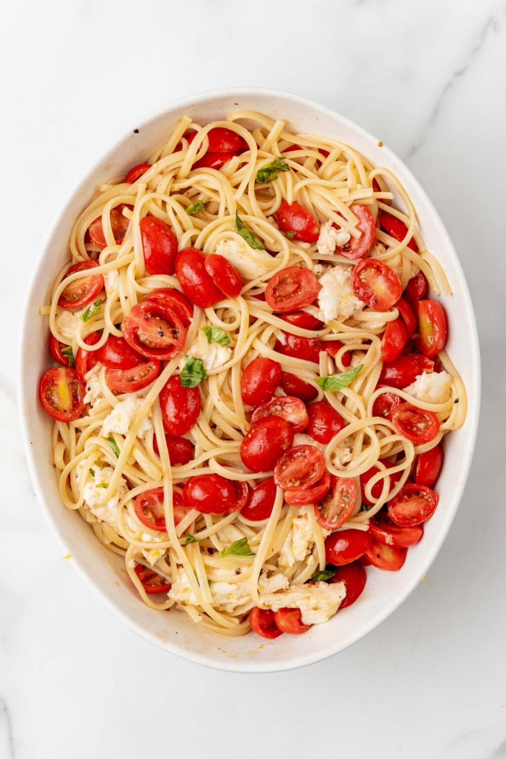 Pasta alla Checca Recipe (Easiest Roman Pasta Ever) - Seasoned and Salted