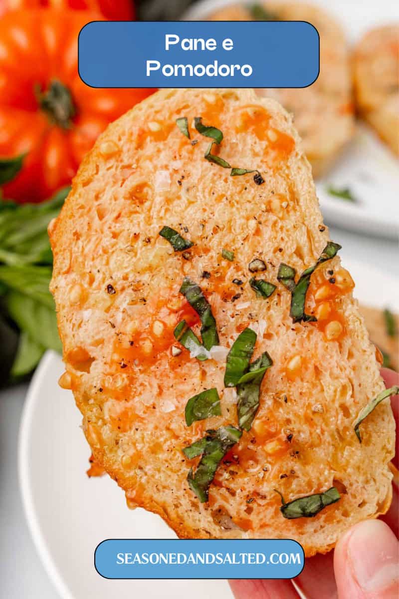 Easy Pane e Pomodoro – Italian Tomato Bread (10 Minutes) - Seasoned and ...