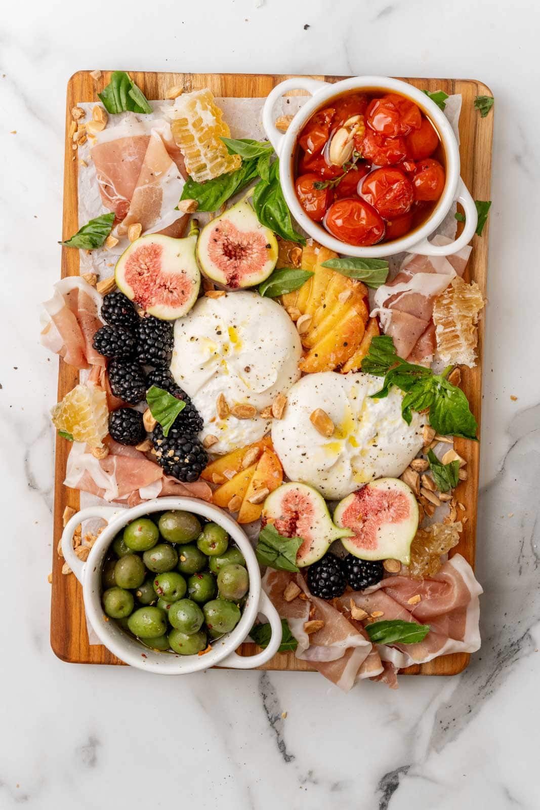 How to Make the Ultimate Burrata Board for Summer - Seasoned and Salted