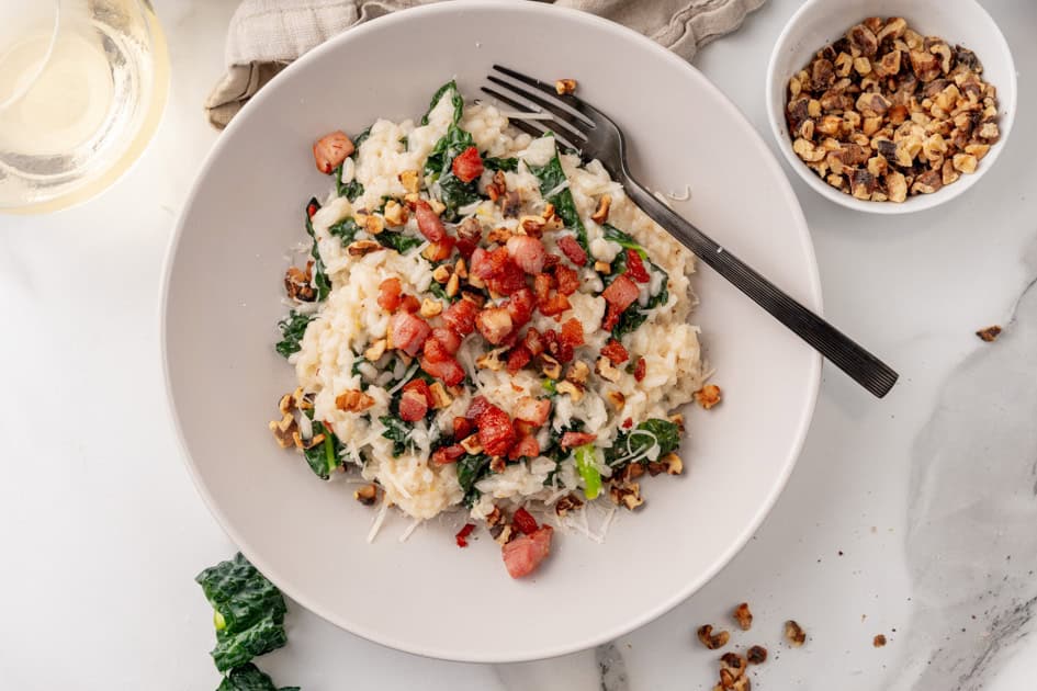 Kale Risotto: Easy Recipe for Any Occasion - Seasoned and Salted