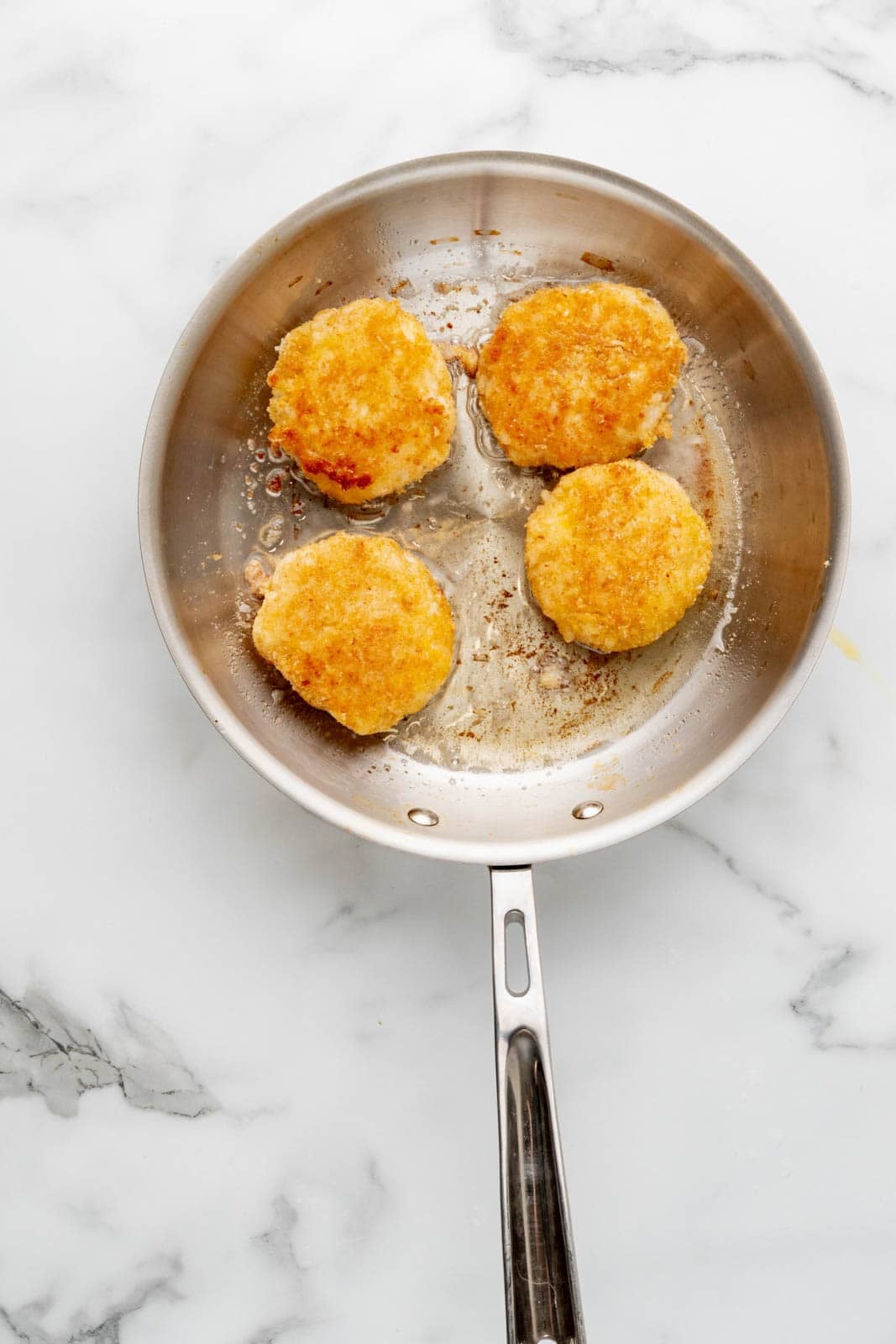 Crispy Parmesan Risotto Cakes (Pan-Fried, Party-Ready) - Seasoned and ...